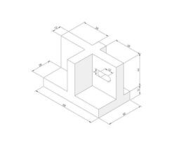 Dibujo isométrico en AutoCAD 2D - Arcux